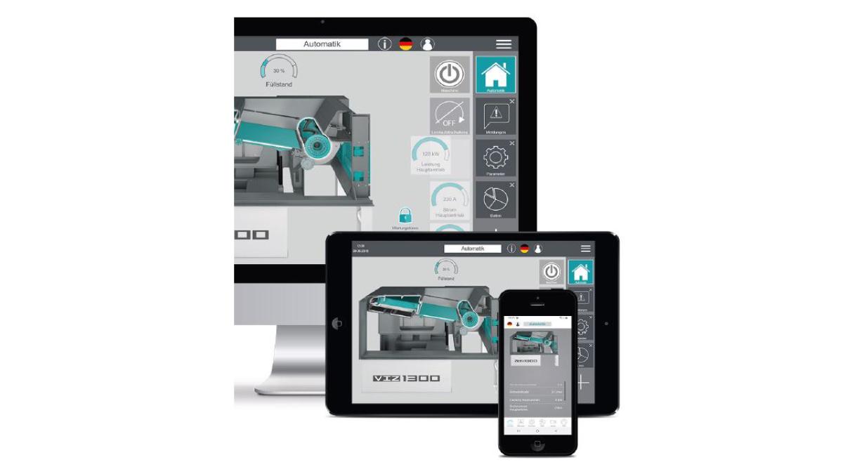 Machine settings Input material oriented