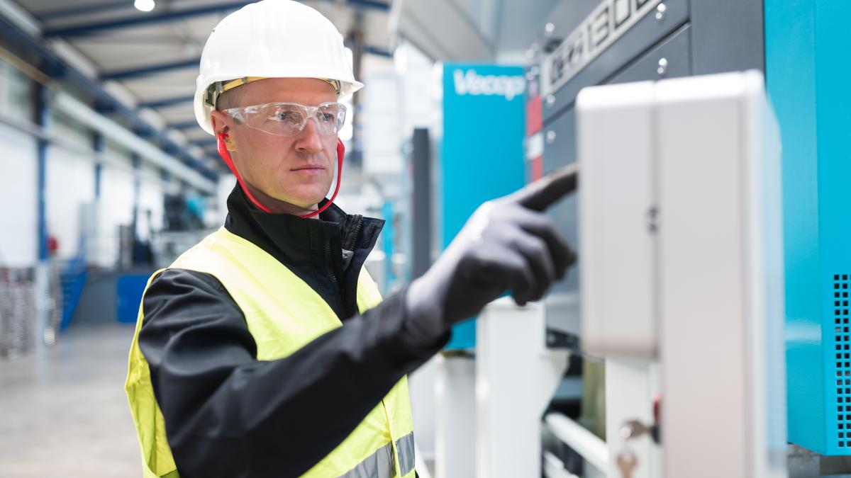 Machine settings Input material oriented