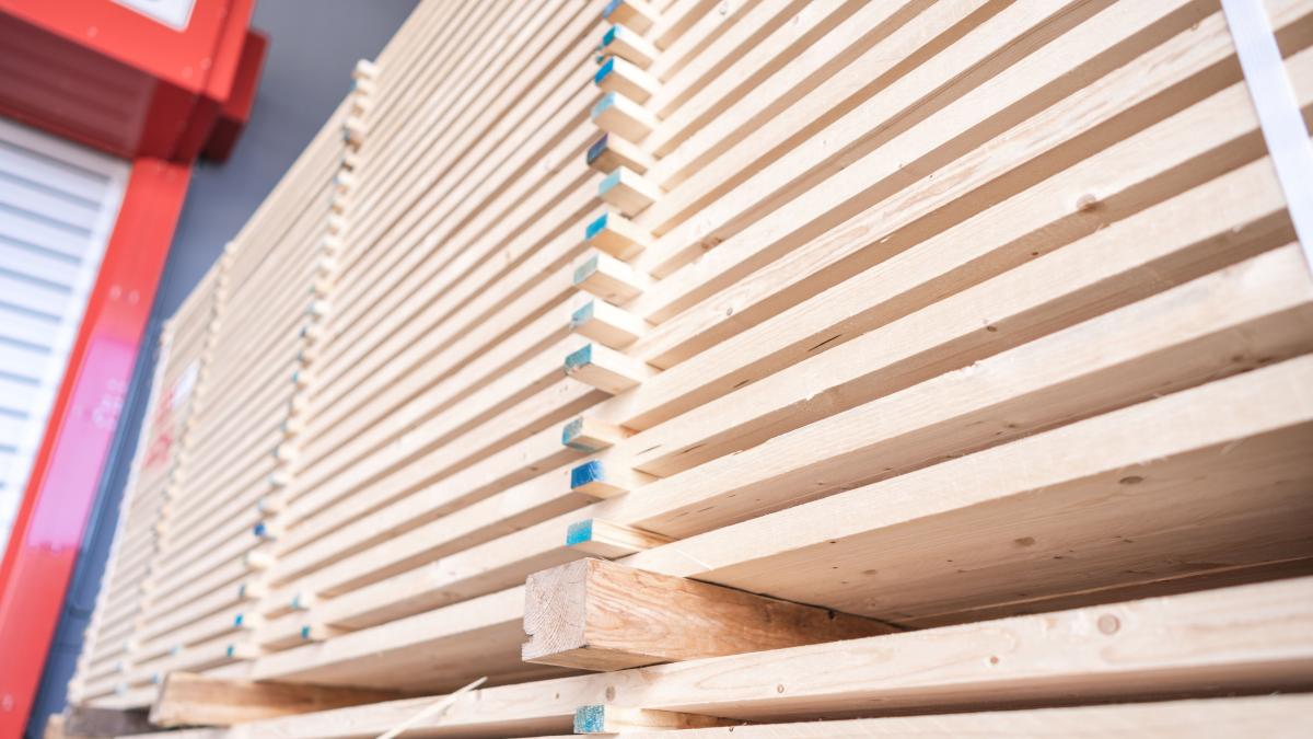 Demanding CLT Residual material processing with the VAZ | Vecoplan