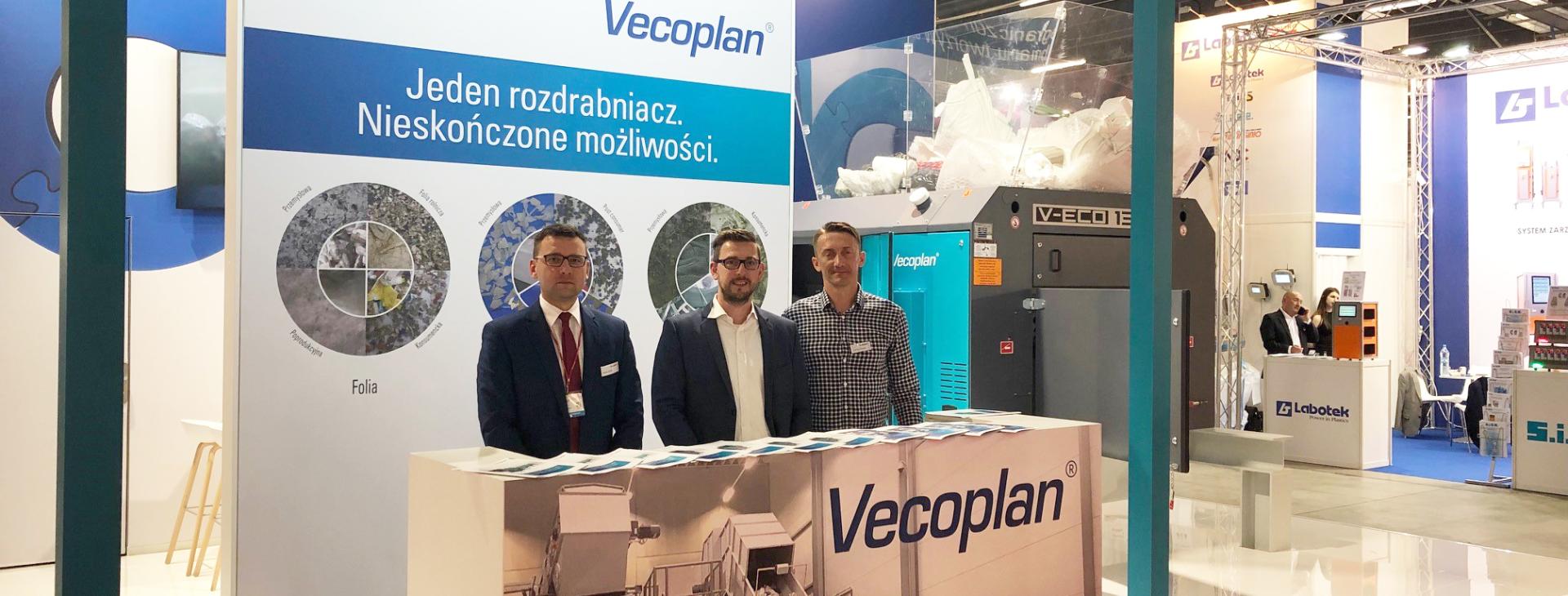 Vecoplan zeigt sich auf der Plastpol als Zerkleinerungsexperte Vecoplan zeigt sich auf der Plastpol als Zerkleinerungsexperte