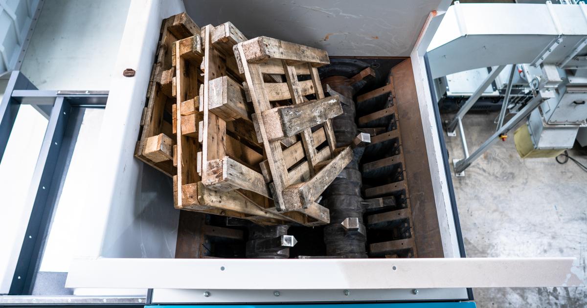 VPC - Pallet crusher | Vecoplan