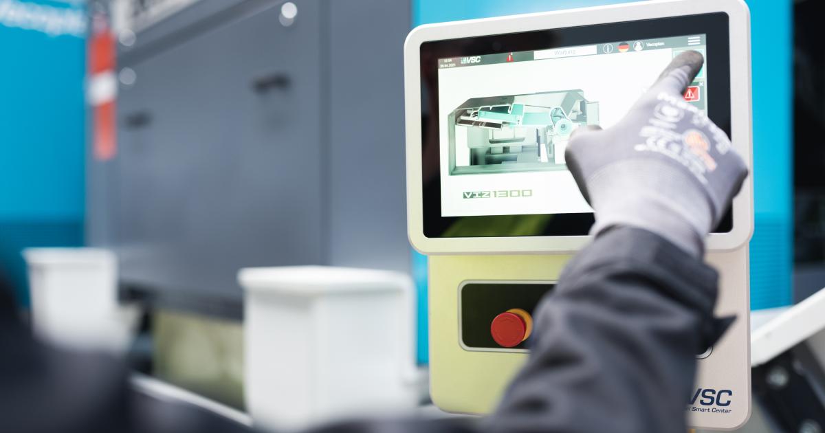 Machine settings Input material oriented